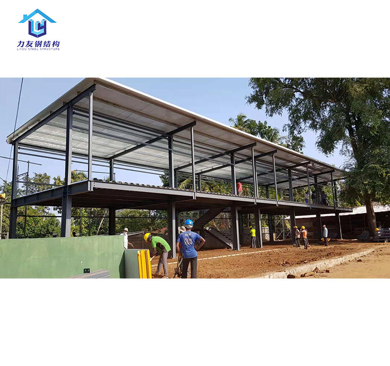 Customized prefabricated steel structure school building low cost ...