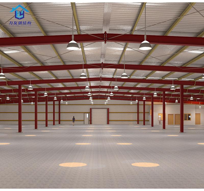 prefab metal frame workshop structure steel industrial steel structure ...