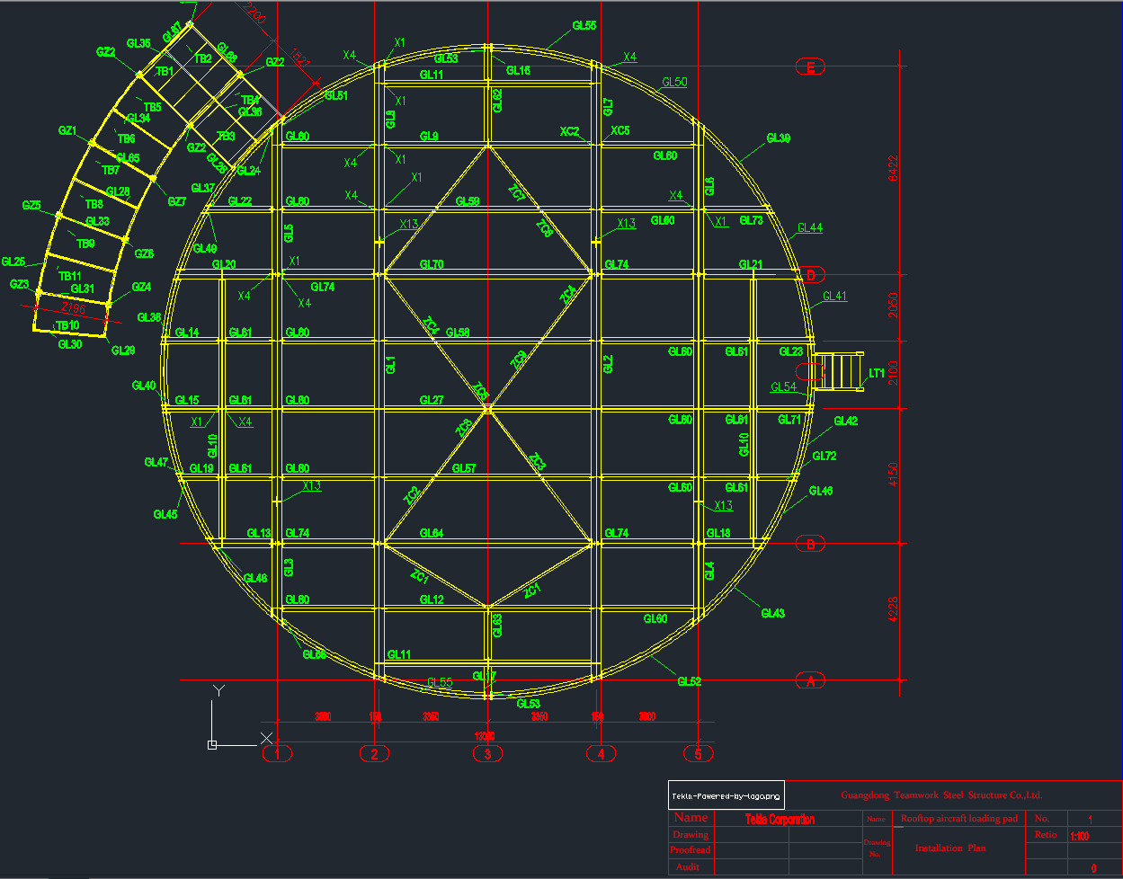 Steel Construction of the Helipad丨Steel Structure Company丨Teamwork