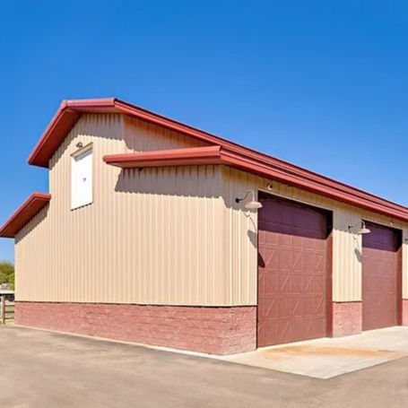 2025 Look at This Steel Building From All Angles the Rustic Red Roof ...