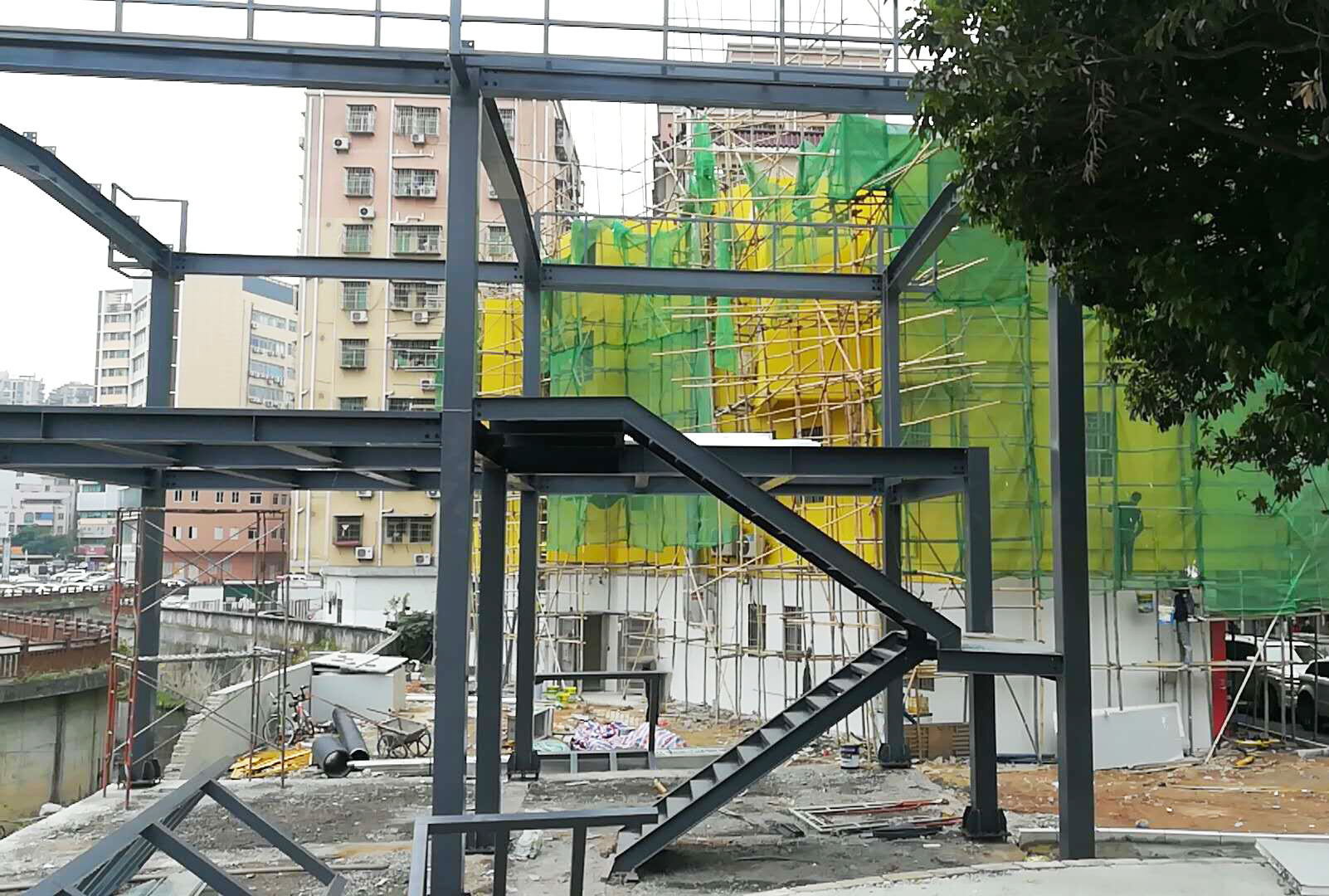 Fire Station Building - Foshan Teamwork Steel Structure Co., Ltd.