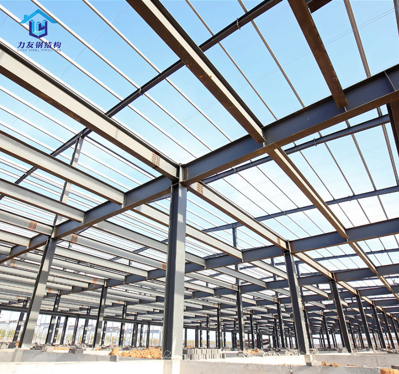 Industrial shed workshop design prefabricated building wide-span steel ...