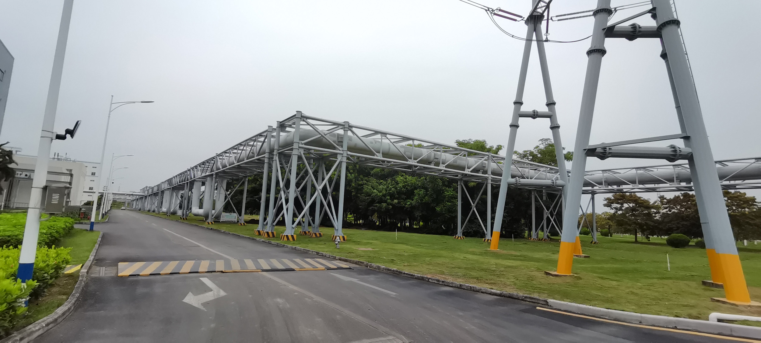 Prefabricated Power Station Steel Structure - Guangdong Liyou Steel ...