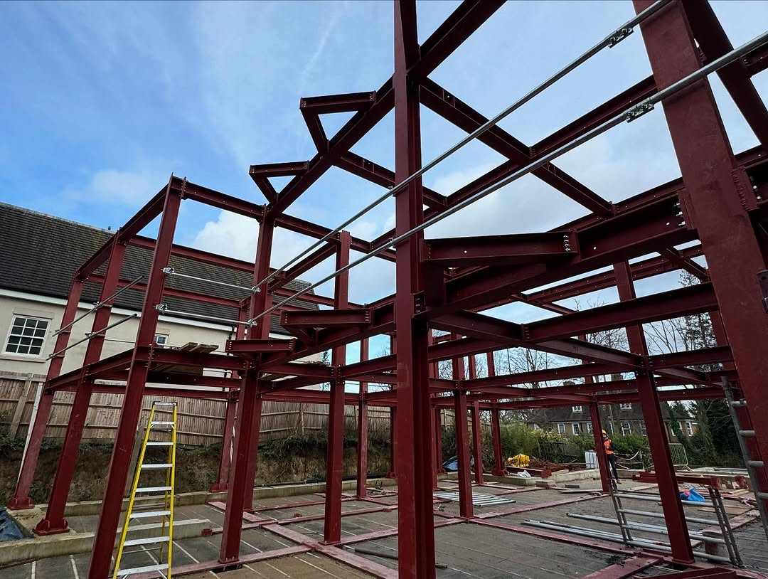 2025 a 3-storey Steel Structure With a Reinforced Basement Designed for ...