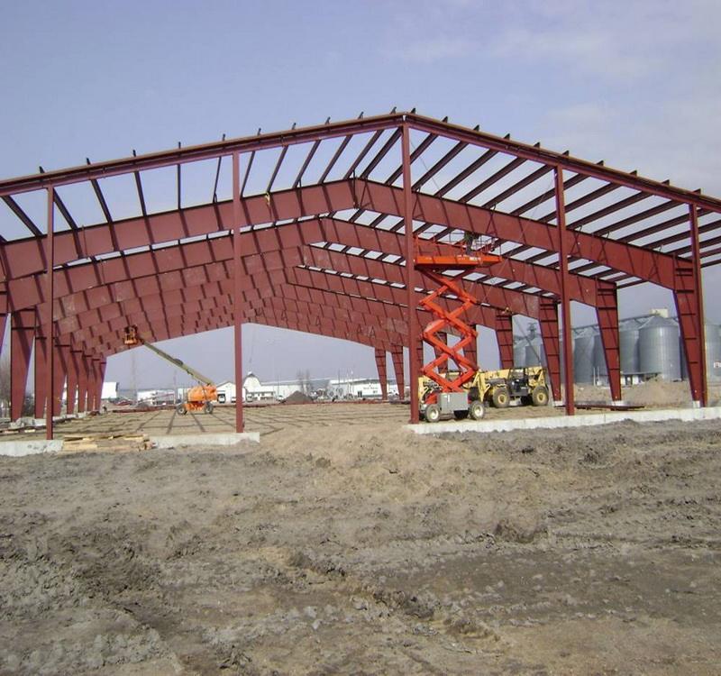 Prefabricated High-rise Steel Structure Construction Warehouse Metal ...