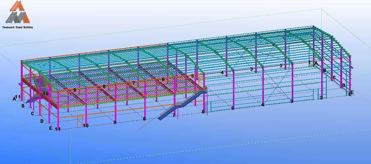 Two Story Steel Building for Plant Supplier & Manufacturer - Foshan ...